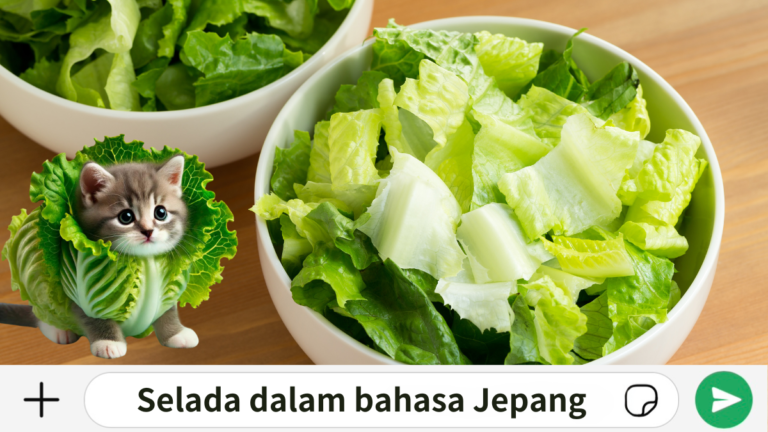 Nama-nama Sayuran dalam Bahasa Jepang | Kamus Bahasa Jepang untuk Pemula